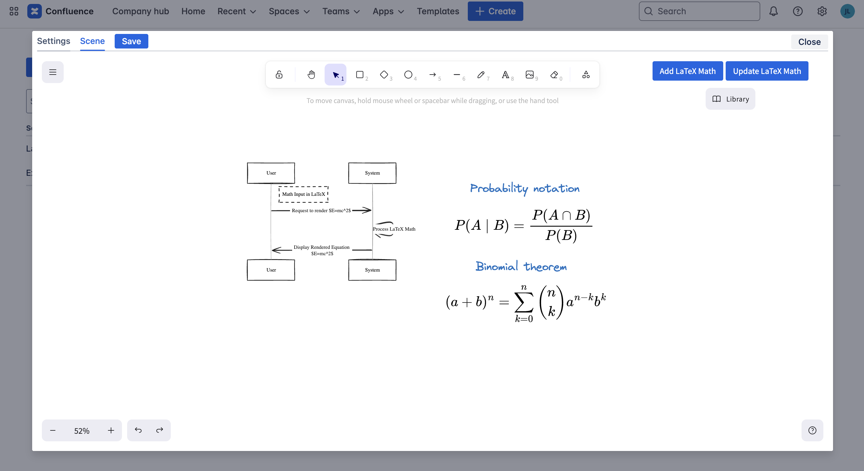 Excalidraw Diagrams & LaTeX Math for Confluence | Atlassian Marketplace