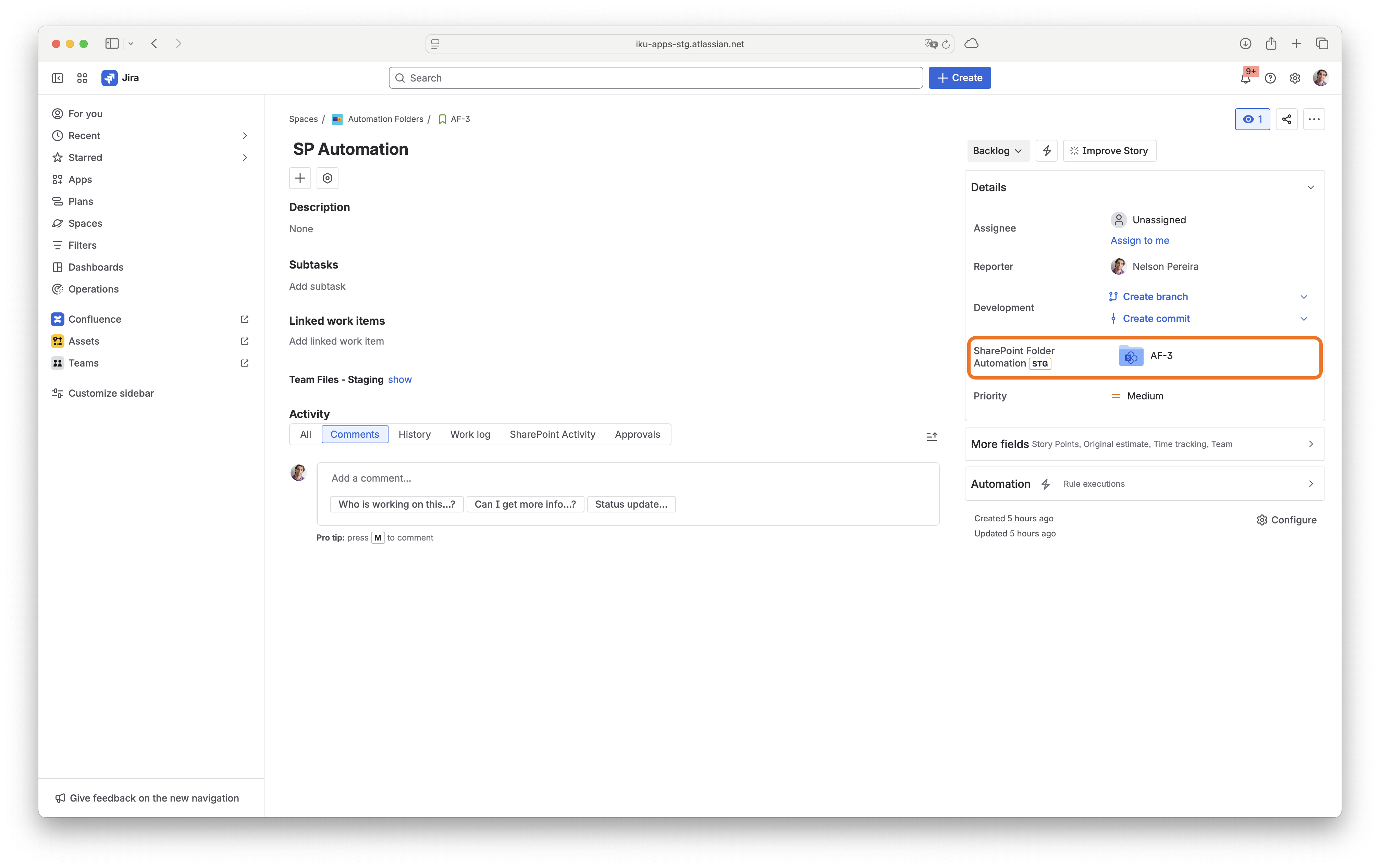 SharePoint & OneDrive Folder Automation for Jira | Atlassian Marketplace
