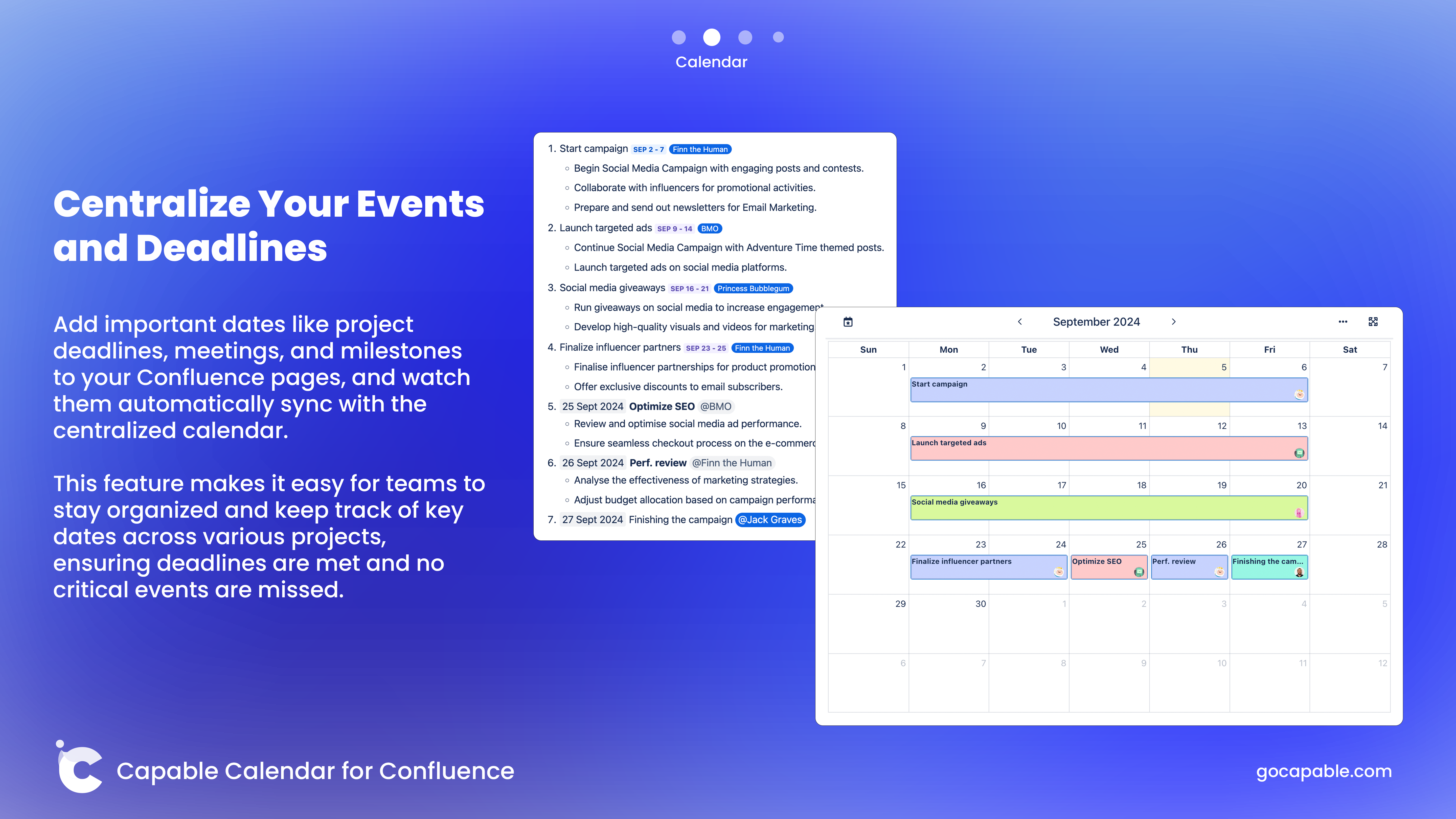 Calendars for Confluence (Calendar, Scheduling, Planner) | Atlassian ...