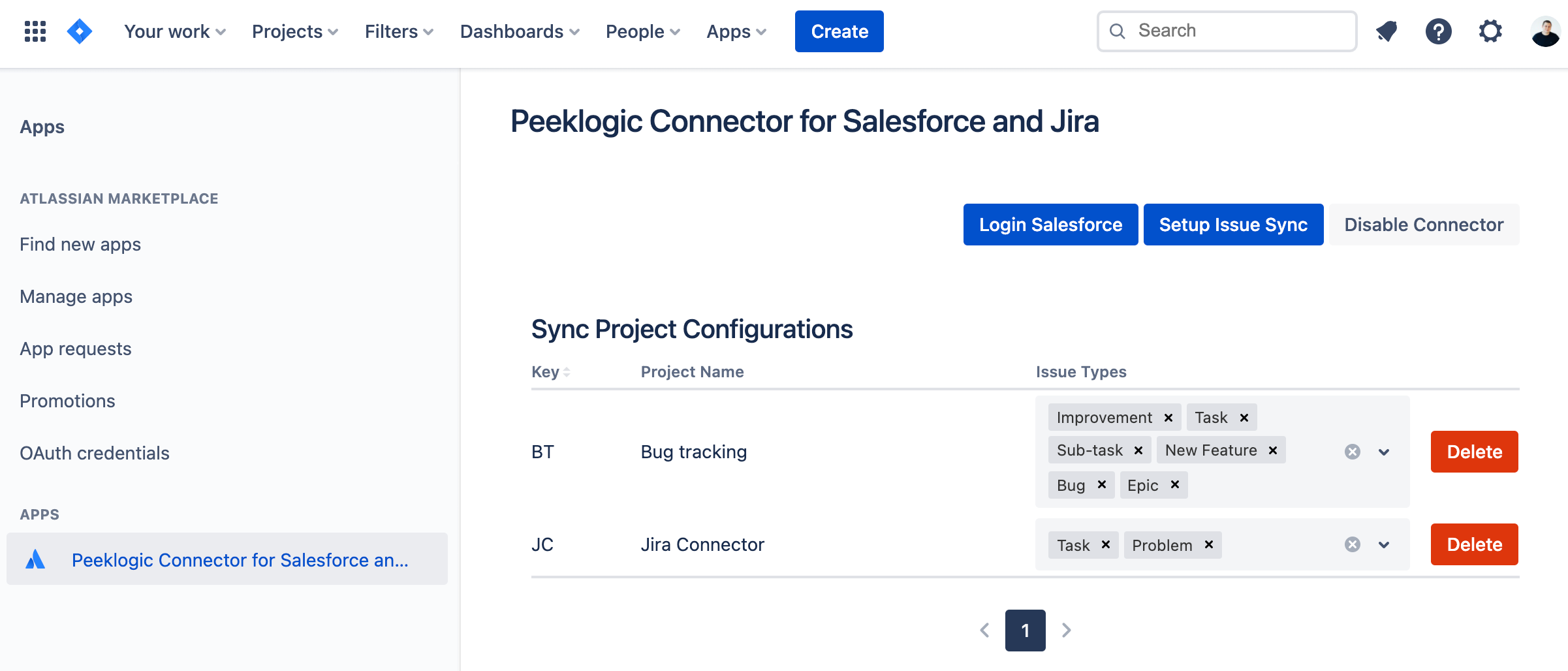 Peeklogic Connector for Salesforce and Jira | Atlassian Marketplace