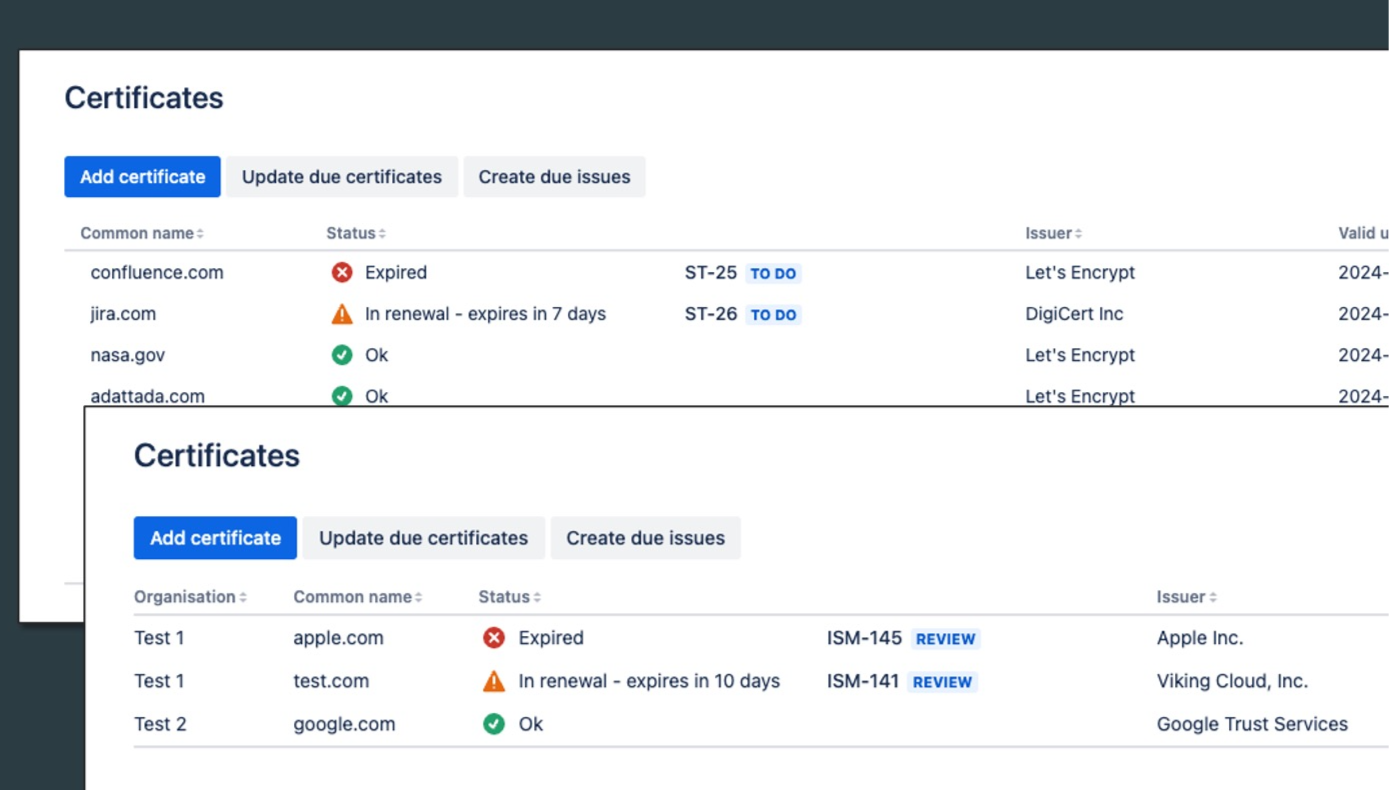 Certificate Renewal | Atlassian Marketplace
