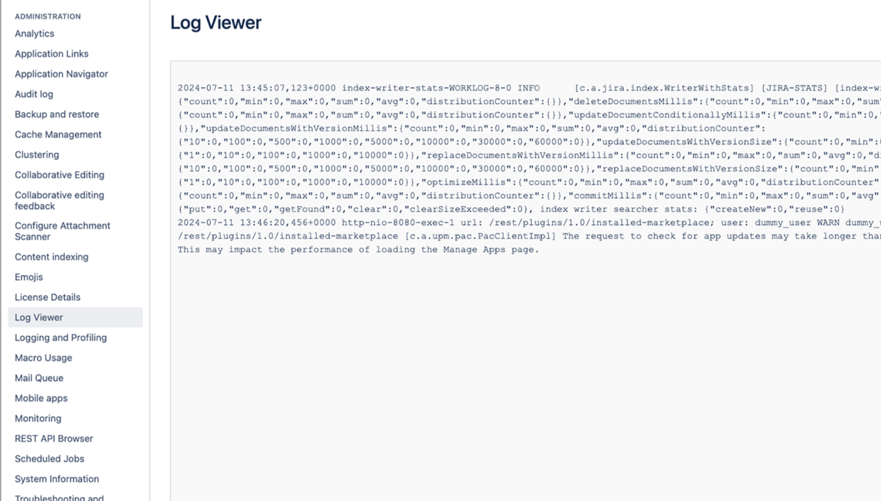 Log Viewer for Confluence | Atlassian Marketplace
