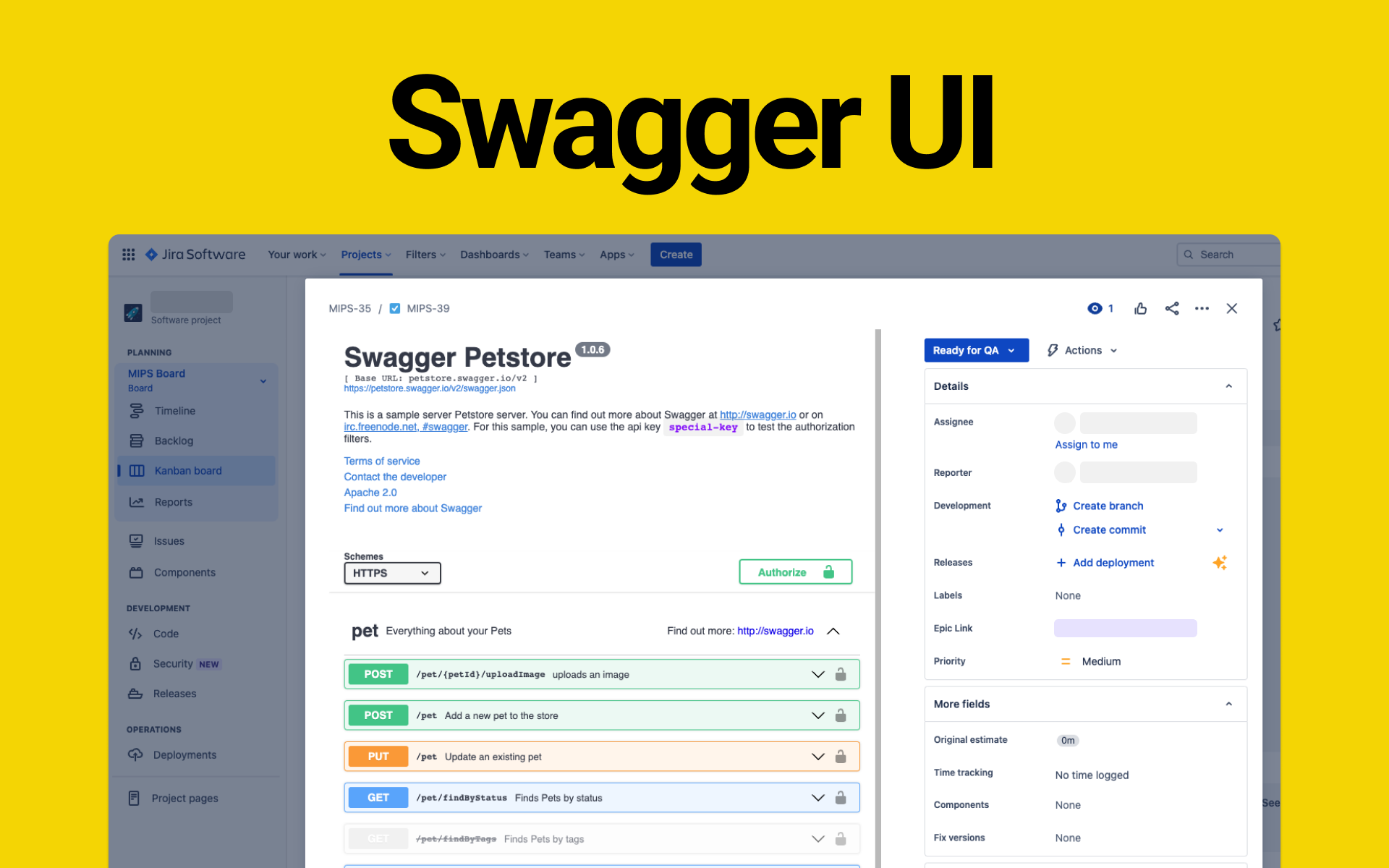 Swagger UI Viewer for Jira (OpenAPI integration) | Atlassian Marketplace