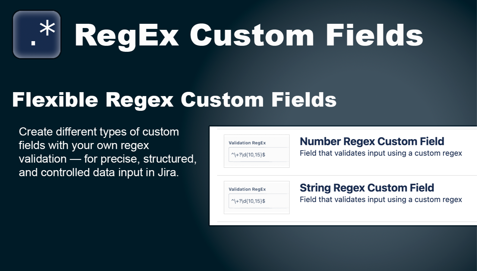 RegEx Custom Fields | Atlassian Marketplace