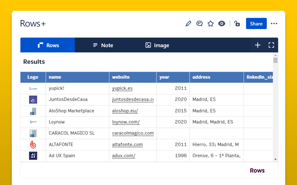 Rows.com+ for Confluence | Atlassian Marketplace