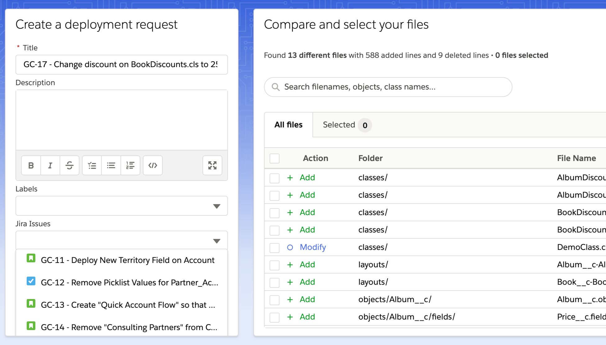 Blue Canvas Panel for Salesforce DevOps | Atlassian Marketplace