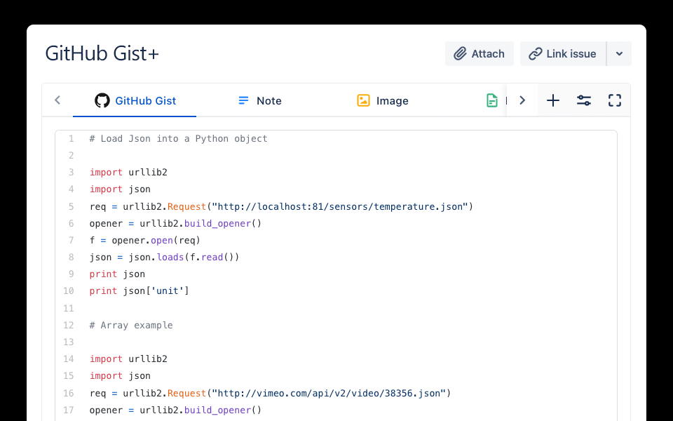GitHub Gist+ for Jira | Atlassian Marketplace