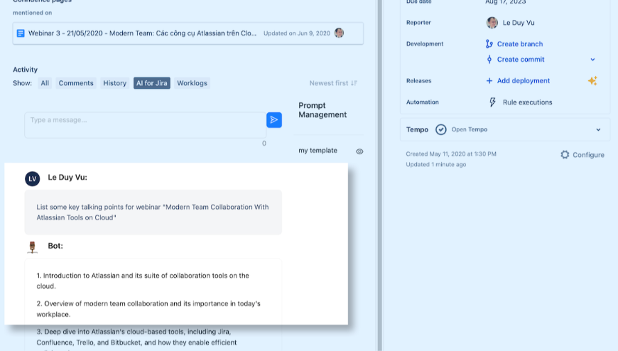 ChatGPT Integration for Jira | Atlassian Marketplace