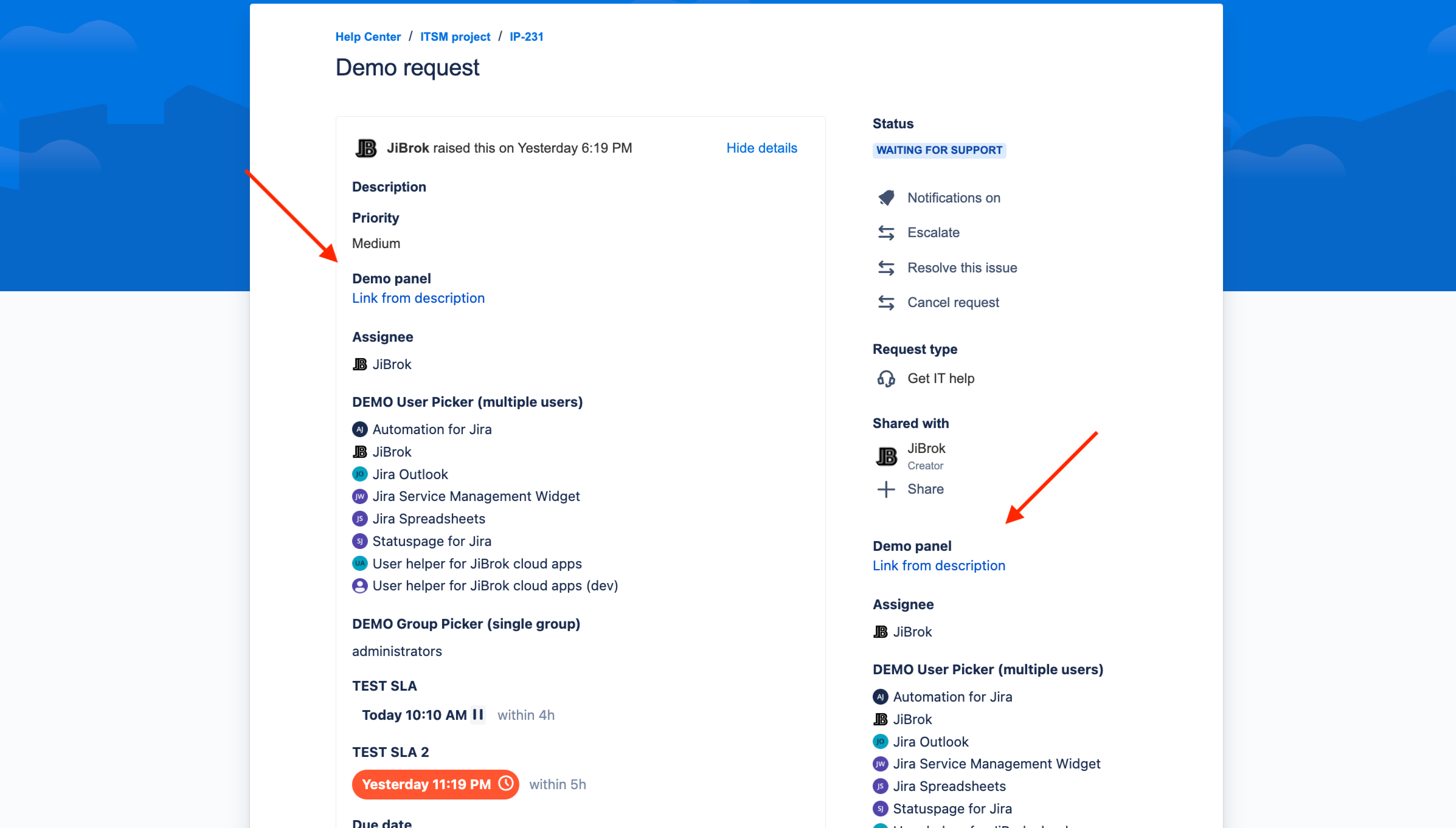 Fields panel for Jira Service Management (JSM) | Atlassian Marketplace