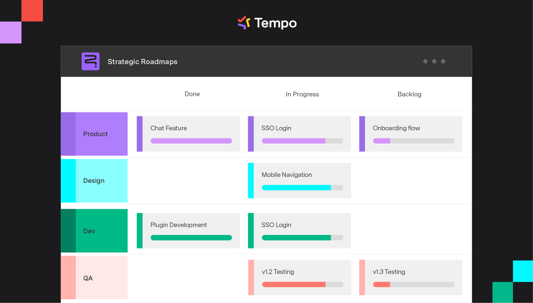 Strategic Roadmaps Advanced Jira Roadmapping Tempo Atlassian Marketplace