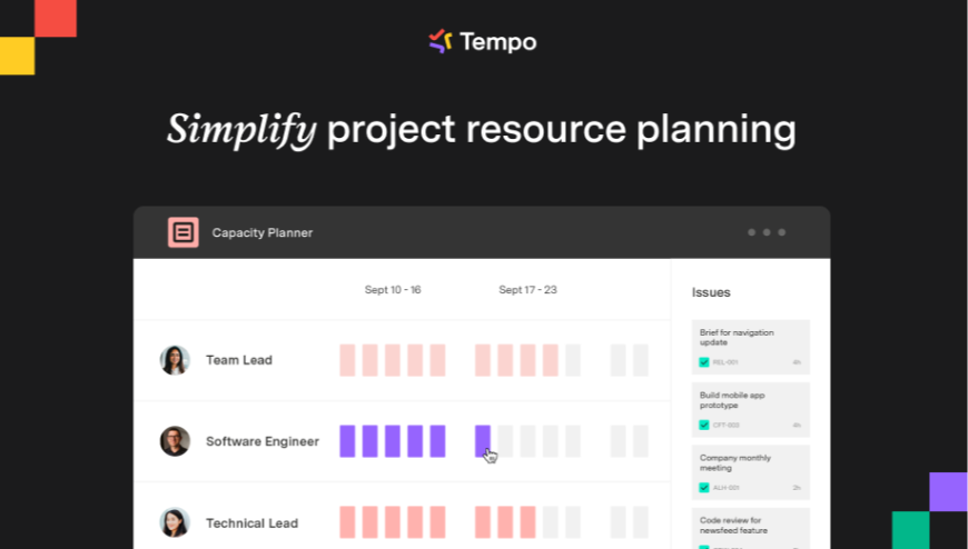 Capacity Planner - Jira Team & Resource Management | Tempo | Atlassian ...