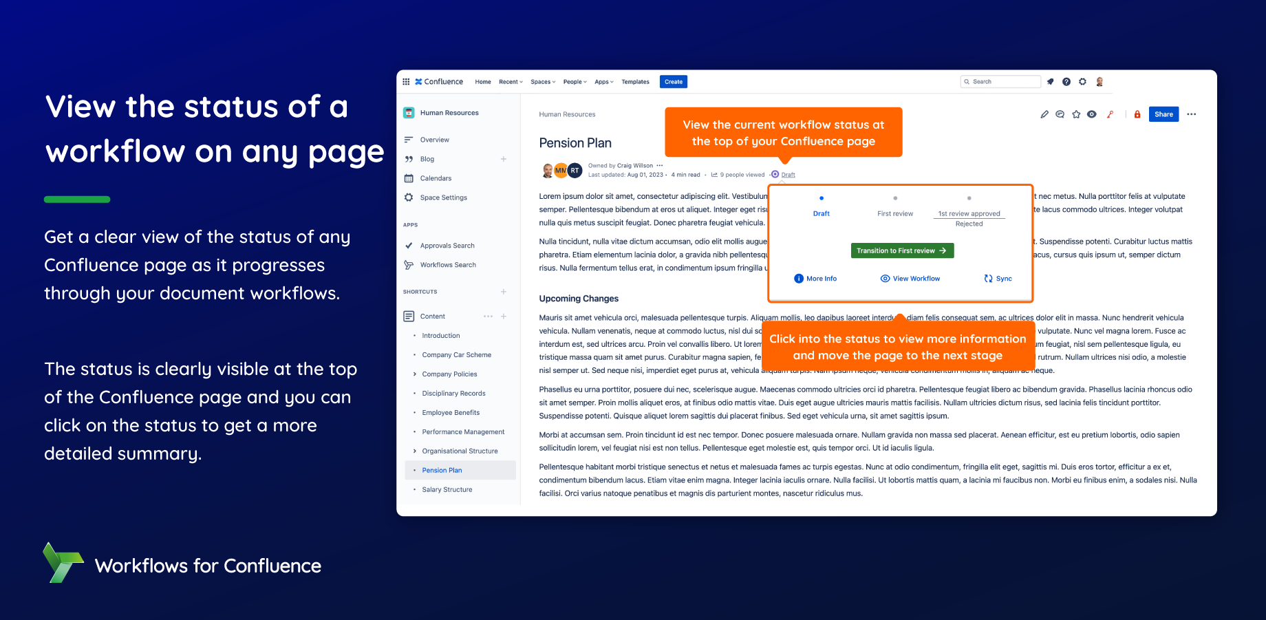 Workflows for Confluence (Document Management & Approvals) | Atlassian ...