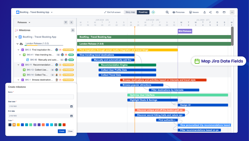 Agile User Story Map, Portfolio Roadmaps & Persona for Jira | Atlassian ...