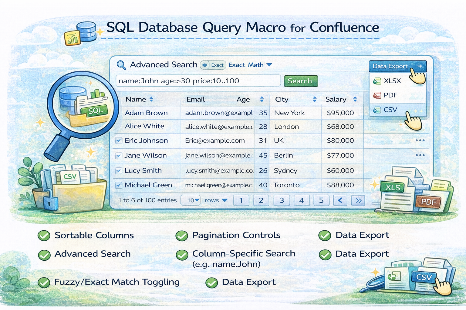 SQL Database Query Macro for Confluence | Atlassian Marketplace