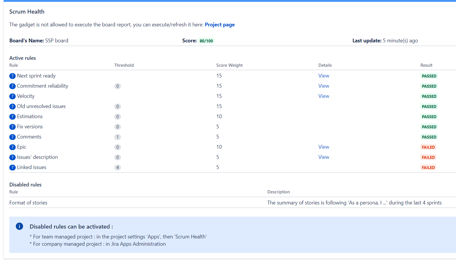 Scrum Health Check & Management | Atlassian Marketplace