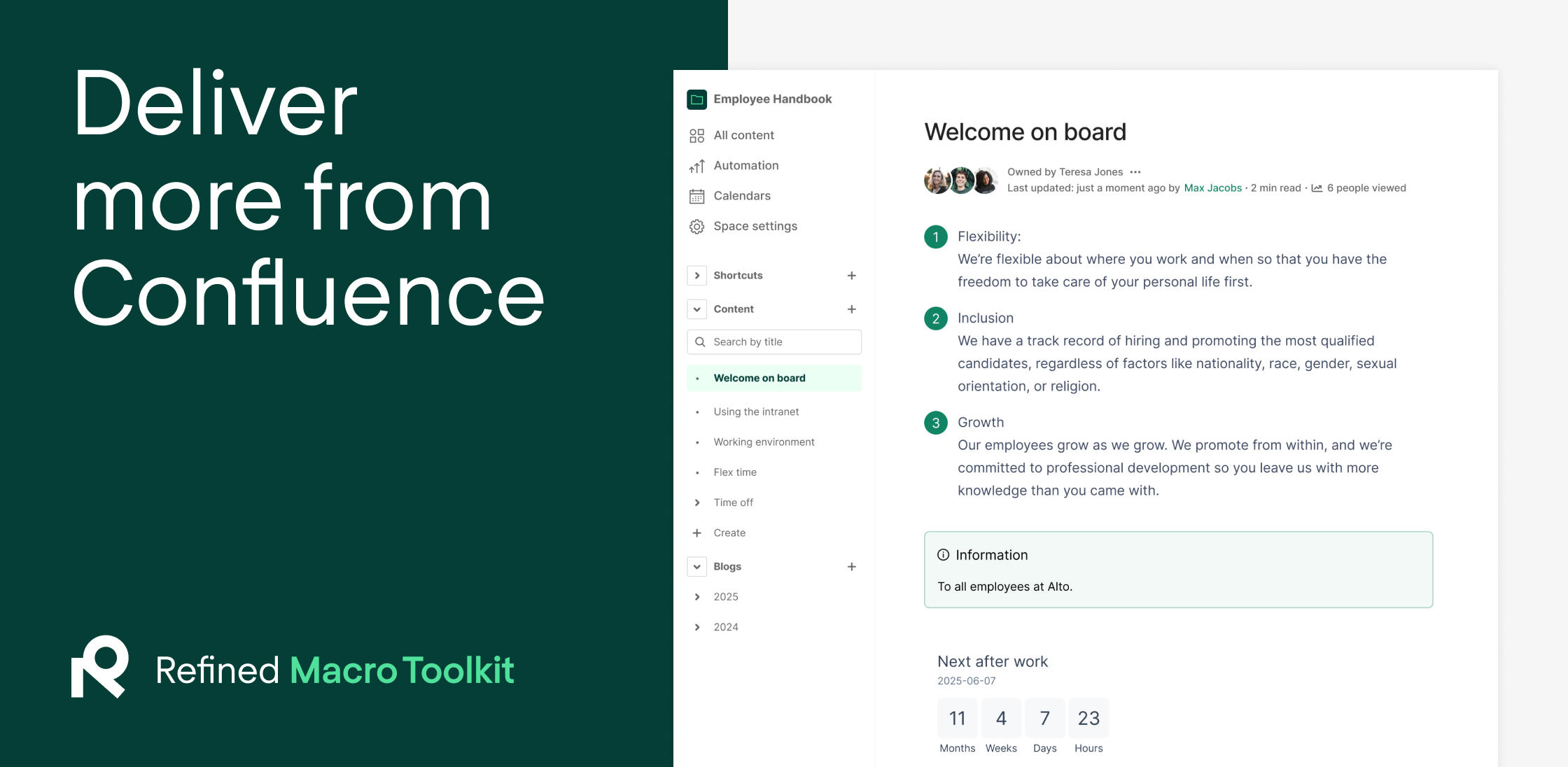 Refined Macro Toolkit (Content Formatting Macros) | Atlassian Marketplace