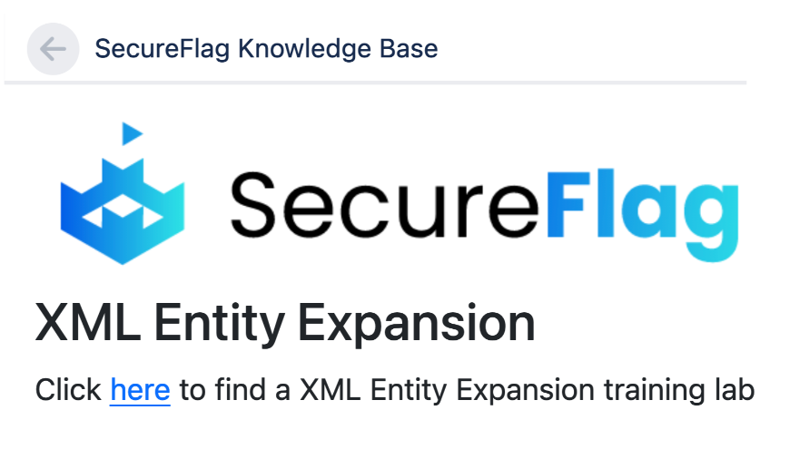 SecureFlag Knowledge Base | Atlassian Marketplace