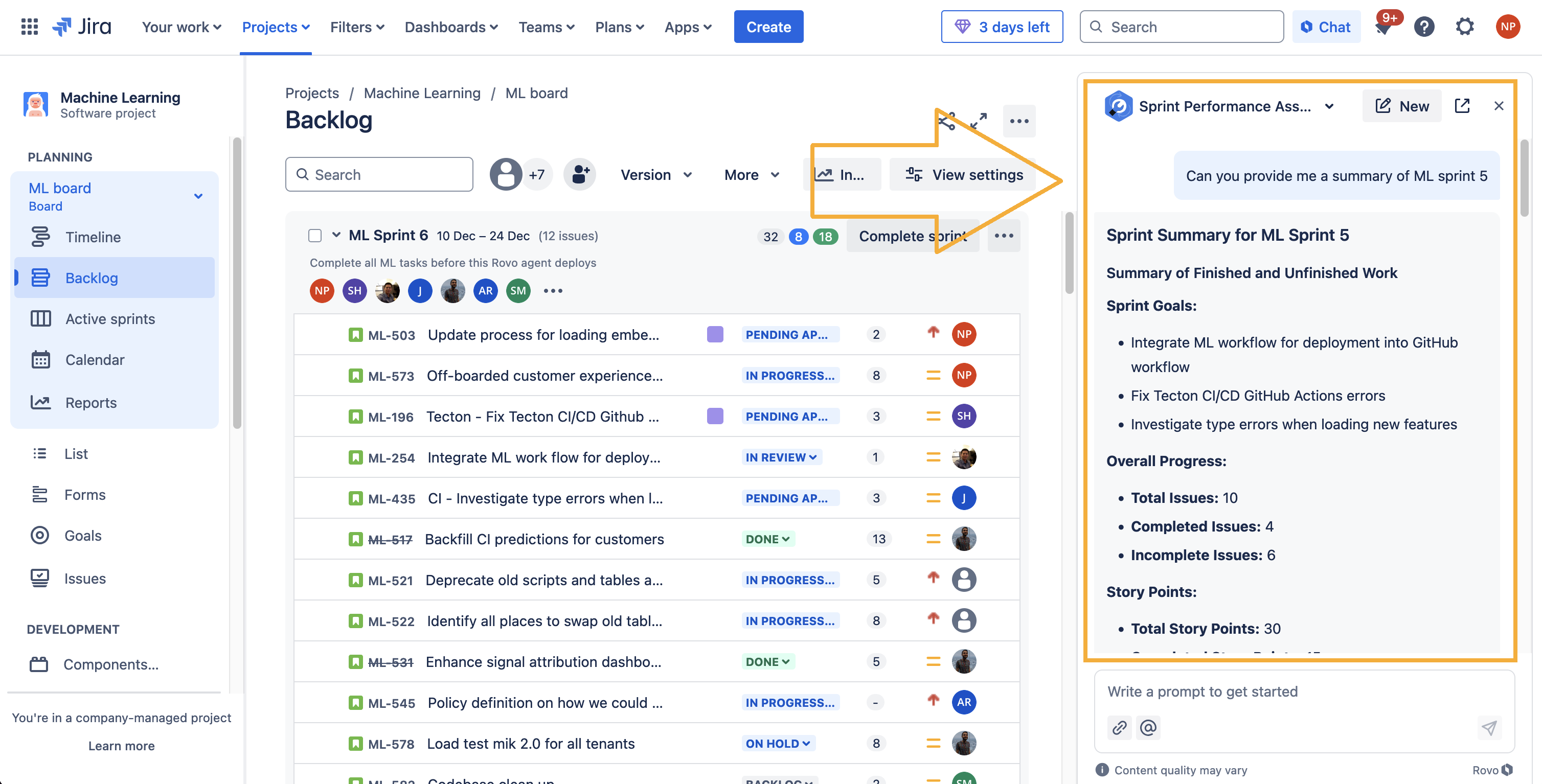Sprint Performance Assistant Atlassian Marketplace
