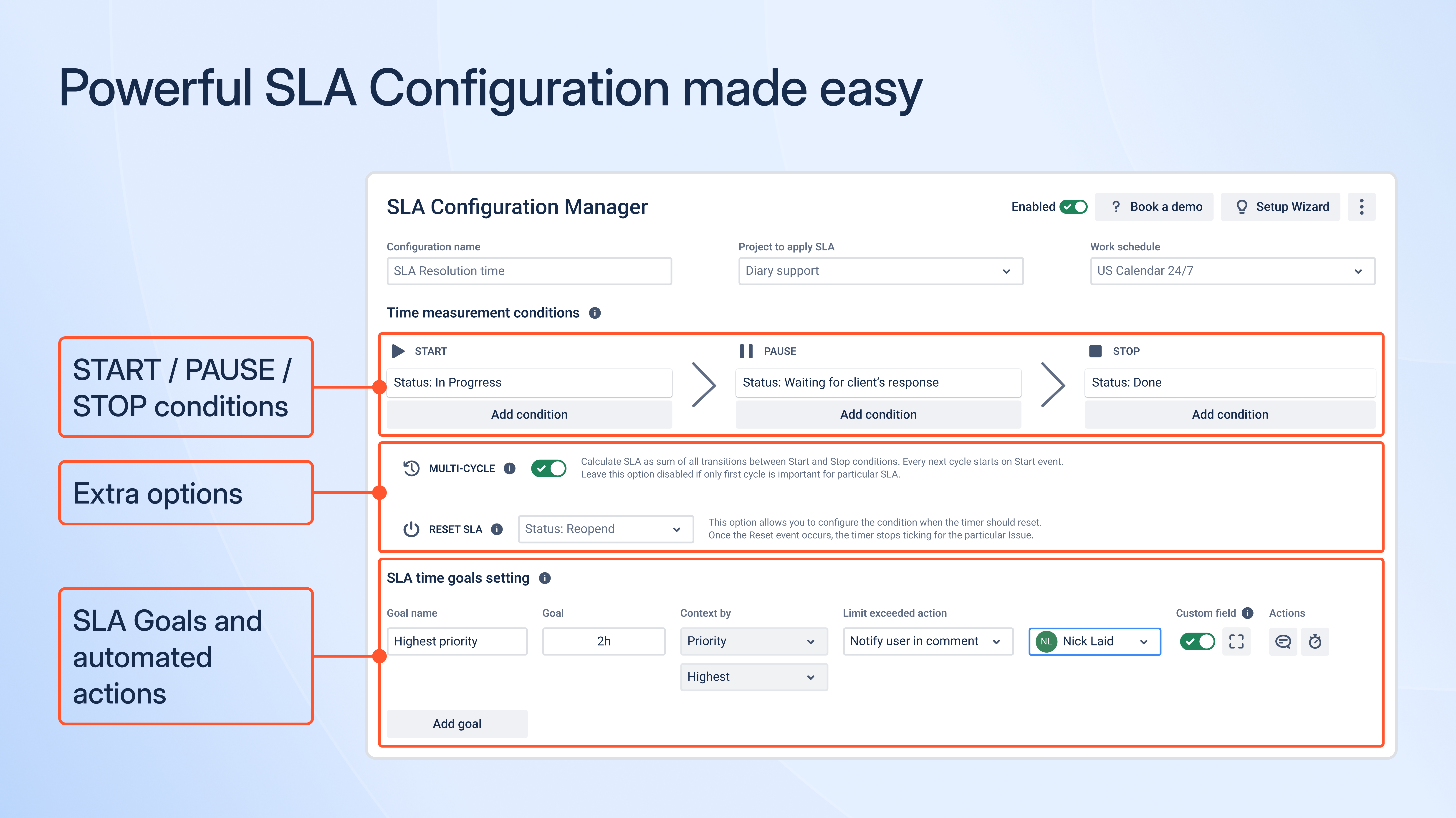 SLA Time and Report for Jira (Manage, Track, and Alert SLAs ...
