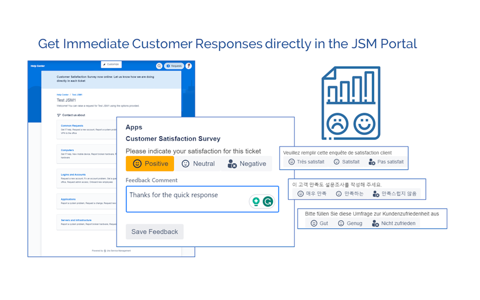 JSMXtend - CSAT for Jira Service Management Customer Portal | Atlassian ...