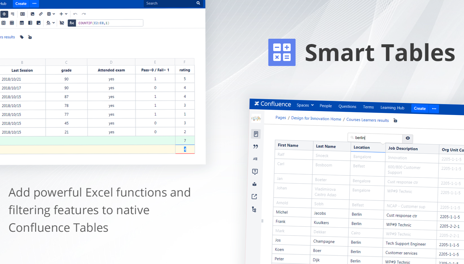 Smart Tables for Confluence (Table Filter & Charts) | Atlassian Marketplace