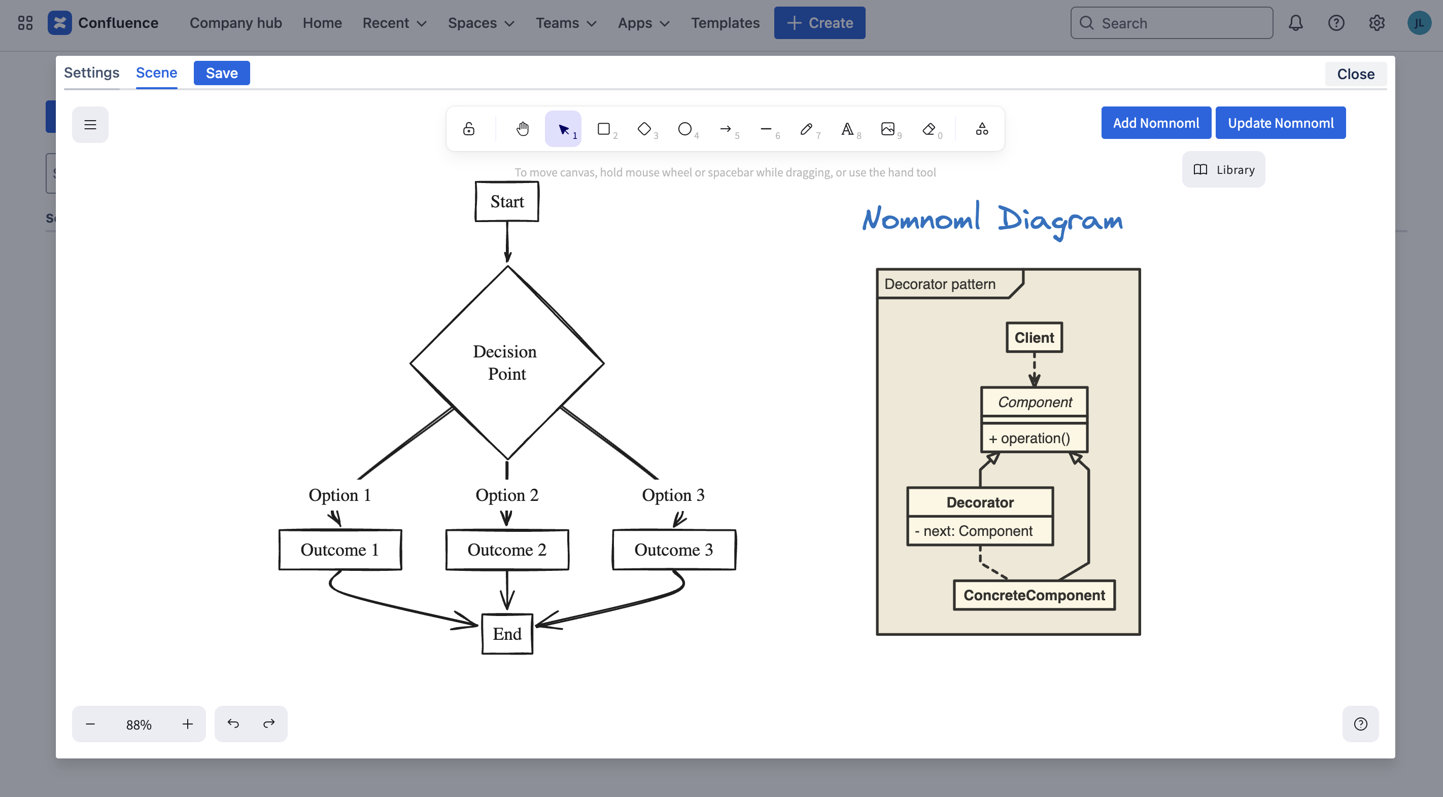 Excalidraw Nomnoml Diagrams for Confluence | Atlassian Marketplace