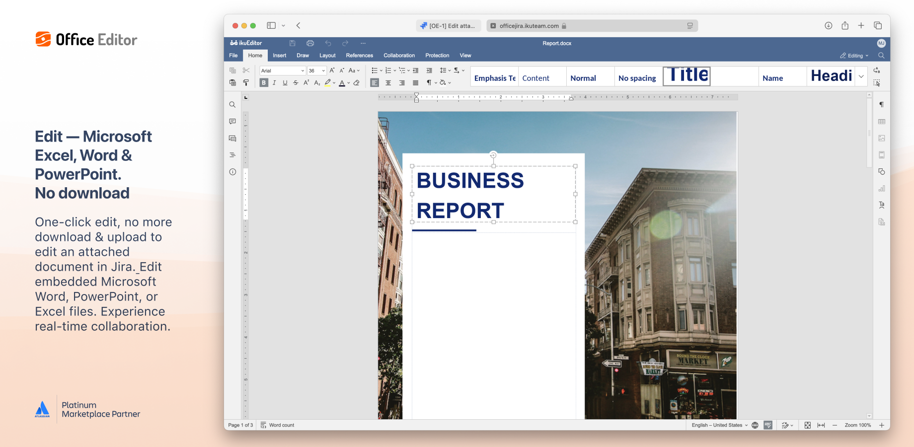 Office Editor for Jira (Edit Excel, Word & PowerPoint) | Atlassian ...
