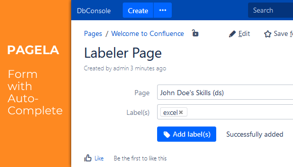 Pagela - Page Labeler | Atlassian Marketplace