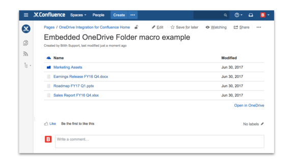 OneDrive & SharePoint for Confluence | Atlassian Marketplace