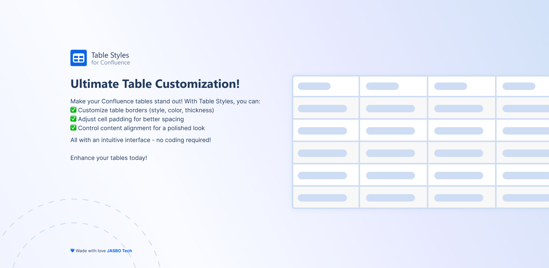 Table Styles for Confluence | Atlassian Marketplace