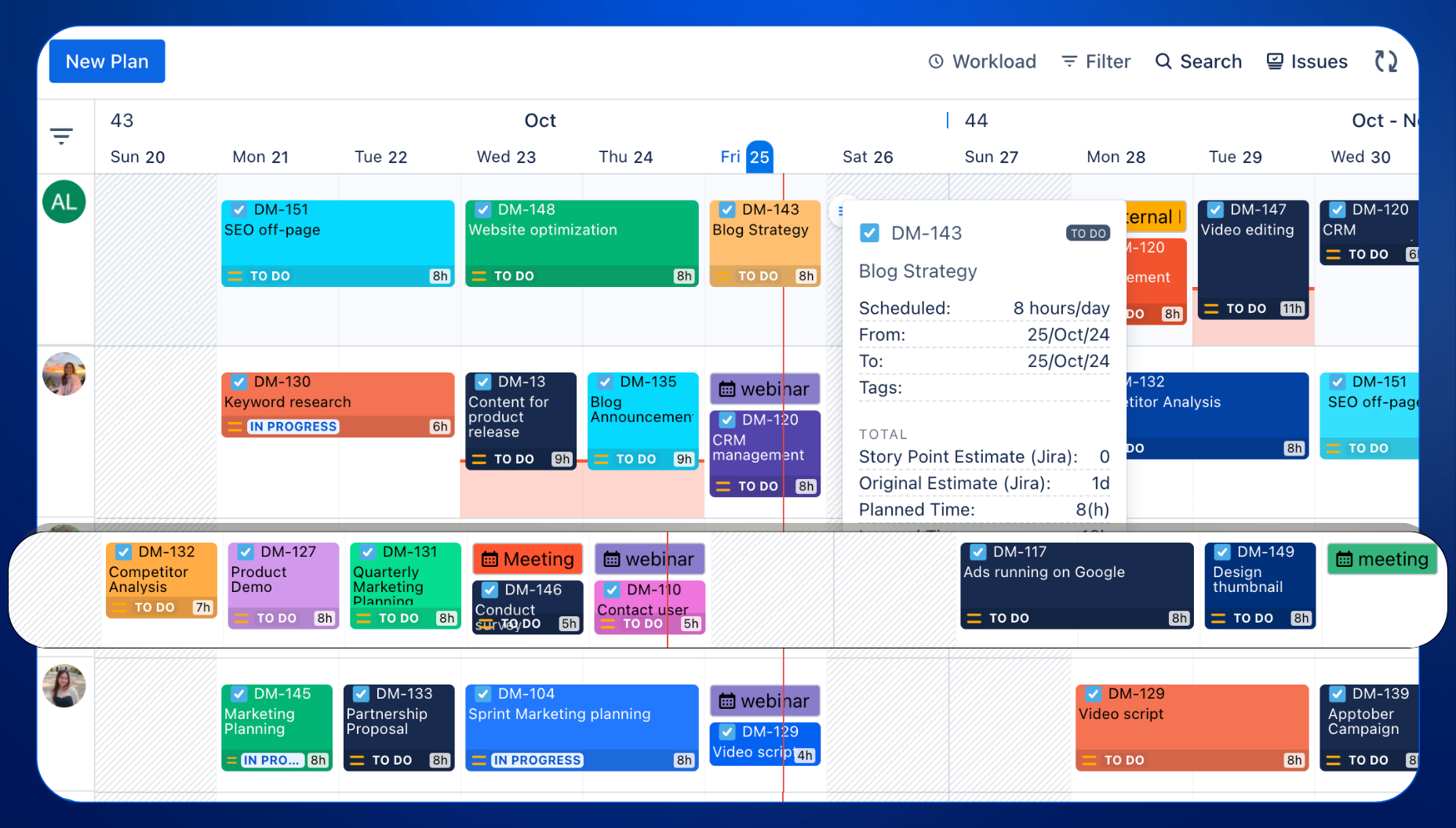 Project Management, Resource Planning & Gantt Chart for Jira ...