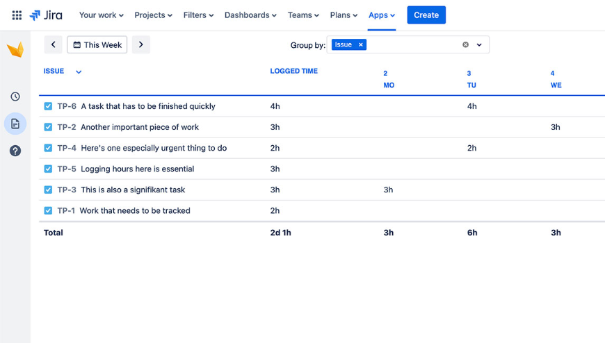 Simple Timesheet Export – Free Worklog Generator for Jira | Atlassian Marketplace