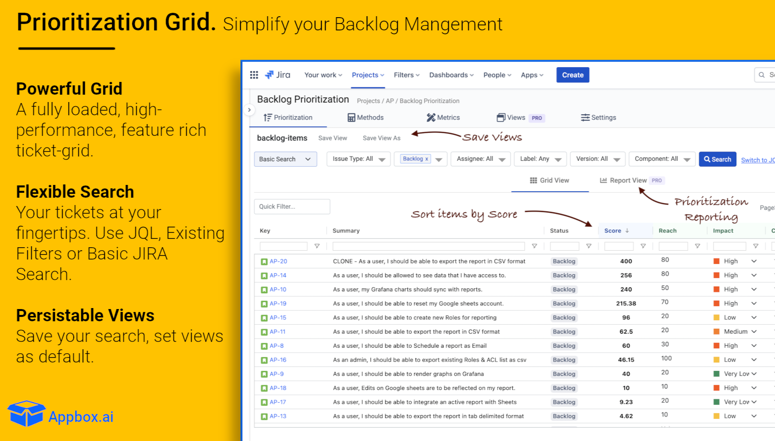 Backlog Prioritization for Jira (Pro) | Atlassian Marketplace