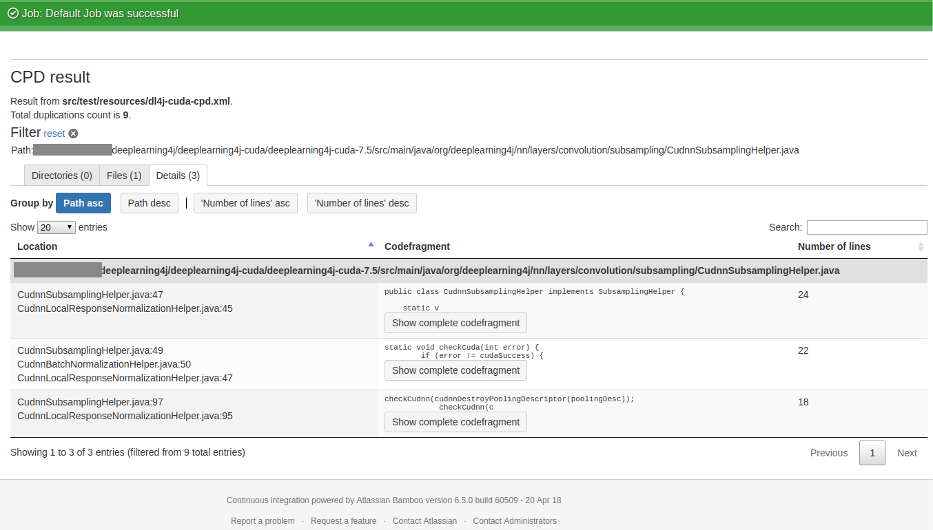 View CPD (copy/paste detector) | Atlassian Marketplace