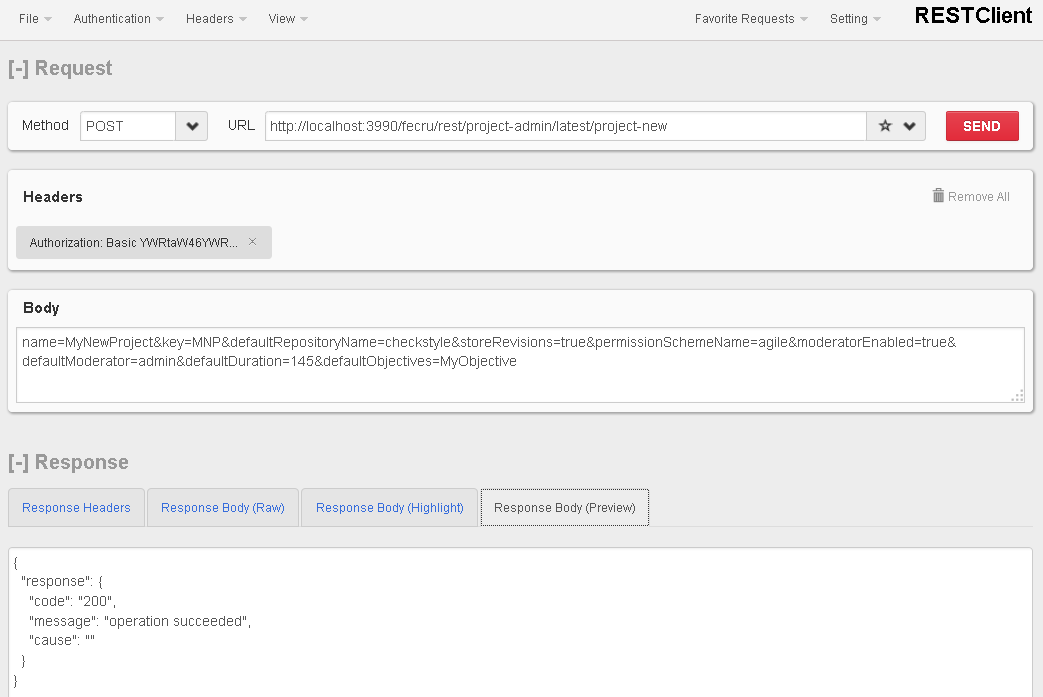 Project Admin REST API for Crucible | Atlassian Marketplace