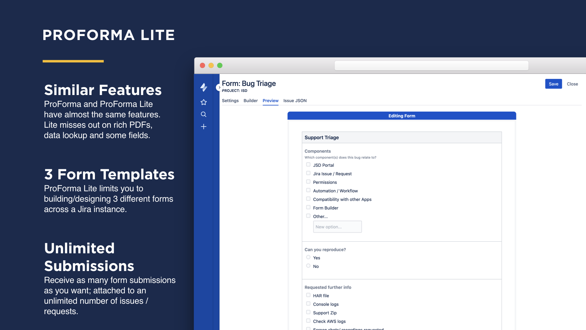 ProForma Lite: Forms & Checklists | Atlassian Marketplace