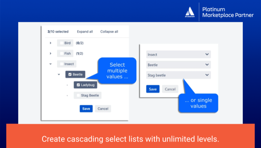 Cascading Custom Fields For Jira Multilevel Select List Atlassian Marketplace 2486