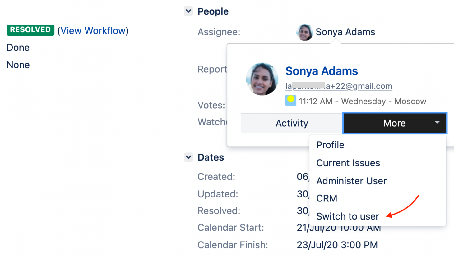 Switcher for Jira (Easy impersonation) | Atlassian Marketplace